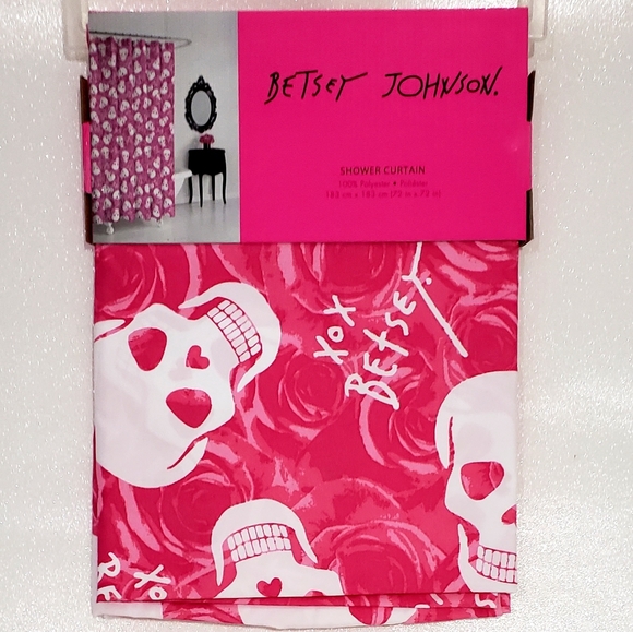 Betsey Johnson Shower Curtain